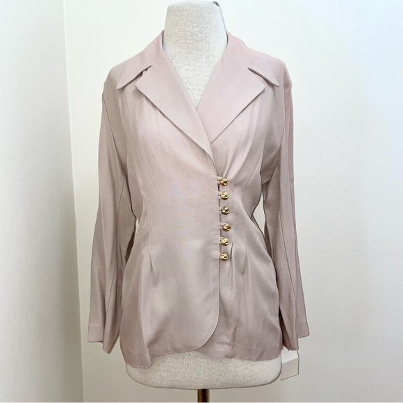 Vintage | Tops | Vintage Lew Magram Collection New York Dusty Rose Pink ...